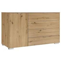 Kombikommode STAUD "Includo, Made in Germany", natur, B:120cm H:77cm T:40cm, Sideboards, Kombikommode