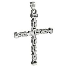 Kettenanh&auml;nger Firetti "Schmuck Geschenk Silber 925 Halsschmuck Anh&auml;nger Kreuz", silber (silberfarben), Schmuckanh&auml;nger, Herren, Silber 925 (Sterlingsilber), 16,1 g, Kettenanh&auml;nger, Made in Germany
