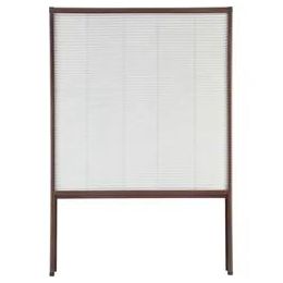 Dachfensterplissee Hecht INTERNATIONAL, gelb (dunkelbraun, wei&szlig;), B:110cm H:160cm, Obermaterial: 100% Polyester, Plissees, blickdichtes Plissee, BxH: 110x160 cm, k&uuml;rzbar