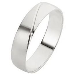 Trauring Firetti "Schmuck Geschenk Gold Hochzeit Ehering Trauring "LIEBE" Gr. 22, wei&szlig; (wei&szlig;goldfarben), Fingerringe, Damen, 22, ohne Brillant, Wei&szlig;gold 375, 5mm, Trauring, Made in Germany, wahlweise mit oder ohne Brillant