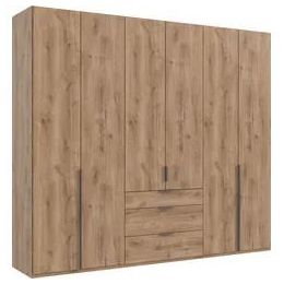 Kleiderschrank wimex "New York", braun (plankeneichefarben), B:270cm H:236cm T:58cm, Schr&auml;nke, Kleiderschrank, wahlweise 208 oder 236cm hoch