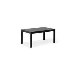 Esstisch HAMMEL FURNITURE "Join XXL, ausziehbar 220-541cm, mit 6 Einlegeplatten - bis 18 Personen", schwarz, B:267cm H:75cm, Tischplatte: Schwarzes Fenix-Laminat. Kanten aus massiver Eiche, schwarz gebeizt. Mit nanobehandeltem Laminat, einer matten, seidigen Oberfl&auml;che, die Fingerabdr&uuml;cke abweist und langlebig und hygienisch ist. Gestell: Eiche massiv, schwarz gebeizt., Tische, Esstisch, 220-541 c