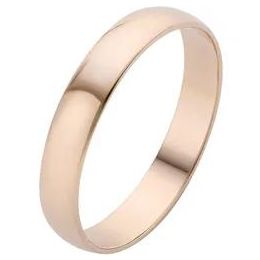 Trauring Firetti "Schmuck Geschenk Gold Hochzeit Ehering Trauring "LIEBE" Gr. 19, rosa (ros&eacute;goldfarben), Fingerringe, Damen, 19, ohne Brillant, Ros&eacute;gold 585, 4mm, Trauring, Made in Germany, wahlweise mit oder ohne Brillant