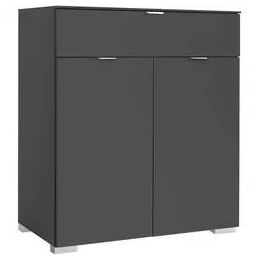Kommode STAUD "Includo, Made in Germany", vulkan, B:80cm H:96cm T:40cm, Sideboards, Kommode