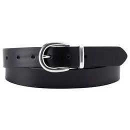 Levi's Lederg&uuml;rtel LEVI'S "WOMEN'S PHOEBE BELT", Damen, Gr. 70, schwarz, Rindsleder, unifarben, G&uuml;rtel Lederg&uuml;rtel