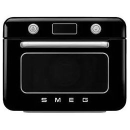 Smeg Multiofen "COF01BLEU", schwarz, B:51cm H:40cm T:50cm, Miniback&ouml;fen