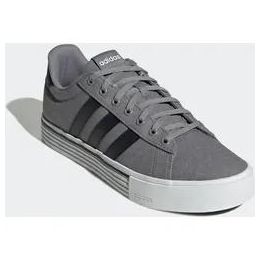 Sneaker Adidas SPORTSWEAR "DAILY 4.0", Damen, Gr. 43, grau (grau, core schwarz, ftwr wei&szlig;), Synthetik, Textil, Schuhe Sneaker