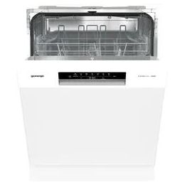 Gorenje Unterbaugeschirrsp&uuml;ler "GU642E90X", Energieeffizienz: E (A-G), silber (wei&szlig;), B:59,9cm H:81,5cm T:59,7cm, Geschirrsp&uuml;ler, AquaStop