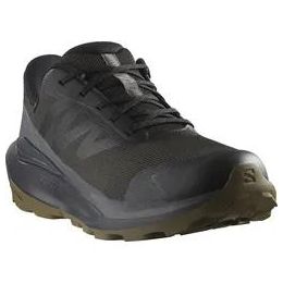 Wanderschuh Salomon "ELIXIR TOUR WATERPROOF", Herren, Gr. 44, schwarz, Textil, Schuhe Wanderschuh, wasserdicht