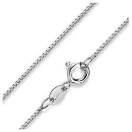 Collierkettchen Firetti "Schmuck Geschenk Silber 925 Venezianerkettengliederung 1,0 mm breit" Gr. 50, silber (silberfarben), Halsketten, Damen, 50, Silber 925 (Sterlingsilber), B: 1mm, Made in Germany, B:1mm