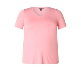 Base Level Curvy Shirt 'Alba' female Pink size 44