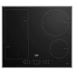 Beko Flex-Induktions-Kochfeld "HII 64200 FMTX", silber (silberfarben), B:58cm H:5,2cm T:51cm, Kochfelder, Stop&Go &ndash; Pause dr&uuml;cken und sp&auml;ter genau dort weitermachen