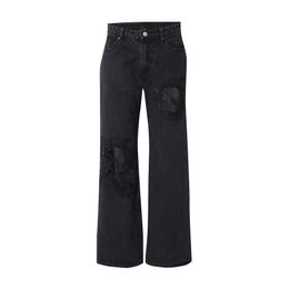 MONKI Jeans female Black size 31