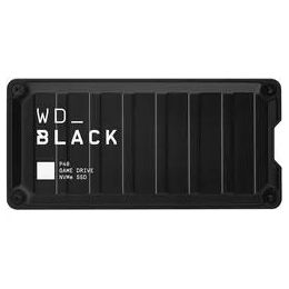Western Digital WD BLACK externe Gaming-SSD "WD_BLACK P40 Game Drive SSD", schwarz, 2 TB, Lesegeschwindigkeitmaximal 2000 MB/s, Festplatten, RGB mit 2 Zonen