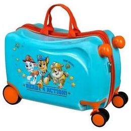 Kinderkoffer Undercover "Ride-on Trolley, Paw Patrol", Kinder, Gr. B/H/T: 47,5cm x 32cm x 23cm 20 l, bunt (paw patrol), Polycarbonat, bedruckt, Koffer, zum sitzen und ziehen