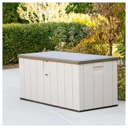 Kissenbox Lifetime "Harmony", beige (sand), B:151cm H:69cm T:72cm, Kunststoff, Aufbewahrungsboxen, 570 Liter