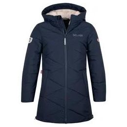 Funktionsmantel Trollkids "GIRLS BERGEN COAT", Kinder, Gr. 176, blau (navy), Web, Obermaterial: 100% Polyester. Futter: 100% Polyester. Wattierung: 100% Polyester, unifarben, normal, hoch geschlossener Ausschnitt, eingesetzt eingefasste Kante, M&auml;ntel