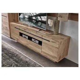 TV-Schrank Innostyle "BELLANO", braun (front: viking oak nature mdf, korpus: au&szlig;en viking oak nature nachbidlungen, innen graphit nachbildung), B:205cm H:63cm T:44cm, Dekorfolie, Holzwerkstoff, MDF, Schr&auml;nke, Viking Oak Nature