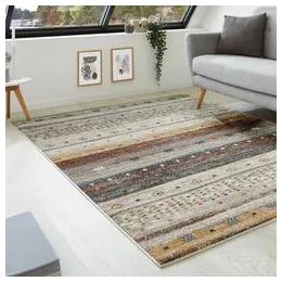 Teppich LUXOR living "Montreal", bunt (multi), B:80cm H:12mm L:150cm, Polypropylen, Teppiche, Teppich, Kurzflor, modernes Design, Wohnzimmer, Schlafzimmer