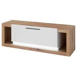 Lowboard Home Affaire "Brixen, moderner TV-Schrank, Kommode in Eiche Evoke Dekor mit Wei&szlig;", eiche evoke, wei&szlig;, B:150cm H:49cm T:43cm, FSC-zertifizierter Holzwerkstoff, Sideboards, Lowboard, Metallgriffe, ausreichend Stauraum, vielseitig einsetzbar