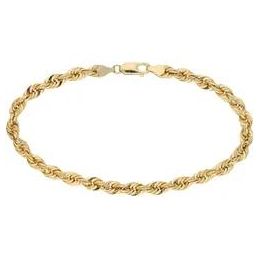 Armkette Firetti "Schmuck Geschenk Gold 585 Armschmuck Armband Goldarmband Kordelkette" Gr. 21, gold (gelbgoldfarben), Armb&auml;nder, Damen, 21, Gelbgold 585, Armkette
