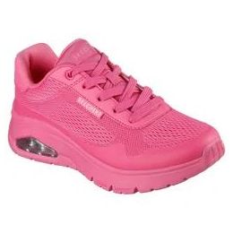 Sneaker Skechers "UNO FLEX-UNO FRESH ONE", Damen, Gr. 41, pink, Lederimitat, Textil, Schuhe Sneaker, Neon Schuh, Sneaker, Keilsneaker mit Plateausohle, Topseller