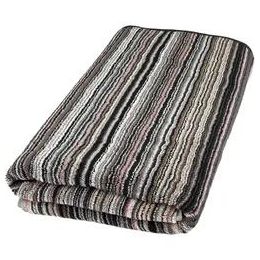 Saunatuch Ross "Missoni-Serie", bunt (flanell, bunt), B:75cm L:200cm, Frottier, Baumwolle, Handt&uuml;cher, aus feinster Baumwolle, dezente Streifen, Multifarben
