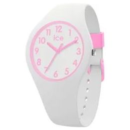 Ice Watch Quarzuhr ICE-WATCH "ICE ola kids - Small - 3H", wei&szlig;, Armbanduhren, Kinder, Quarzuhr, Armbanduhr, Kinderuhr, Lernuhr, Geburtstag, Schulanfang, Geschenkidee