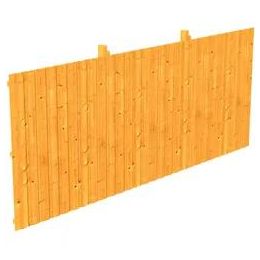 Skan Holz Carport-R&uuml;ckwand SKANHOLZ, braun (eiche hell), B:550cm H:220cm, Holzwerkstoff, Gartenhaus-Seitenw&auml;nde, aus Deckeschalung 20x120mm