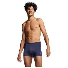 Badepants Puma "Puma SWIM MEN CLASSIC SWIM TRUNK", Herren, Gr. XS, N-Gr, blau (navy), Web, Obermaterial: 100% Polyester, unifarben, Badehosen, Brandingdetails