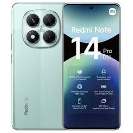 Xiaomi Smartphone "Redmi Note 14 Pro 5G", gr&uuml;n (korallengr&uuml;n), 256 GB, Mobiltelefone, Topseller
