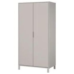 Kinderkleiderschrank Germania "GW-Alkmaar", braun (kaschmir), B:89cm H:180cm T:54cm, Holzwerkstoff, Schr&auml;nke, Kinderkleiderschrank, mit Kleiderstange aus Metall