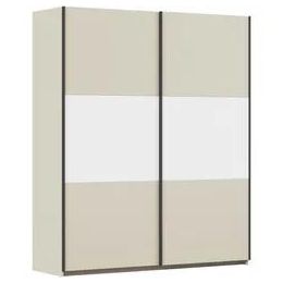 Schwebet&uuml;renschrank Rauch "Kleiderschrank Schrank Garderobe Garderobenschrank W&auml;scheschrank NEO", beige (beige (champagner), alpinwei&szlig;), B:175cm H:210cm T:59cm, Holzwerkstoff, Schr&auml;nke, Schwebet&uuml;renschrank, mit gro&szlig;z&uuml;gigem Stauraum und vielf&auml;ltigen Farbkombinationen