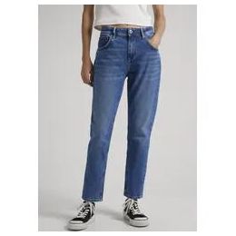Boyfriend-Jeans Pepe Jeans "VIOLET", Damen, Gr. 32, N-Gr, blau (light blau), Denim/Jeans, Obermaterial: 99% Baumwolle, 1% Elasthan, relaxed fit lang, Jeans, im l&auml;ssigen Boyfriend-Style
