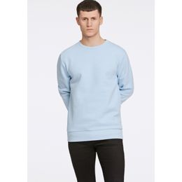 LINDBERGH Herren Sweatshirt "Sweatshirt Relaxed Fit", blau, Gr. M, Obermaterial: 70% Baumwolle, 30% Polyester, Sweatshirts