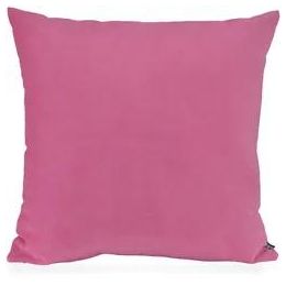 HOCK Dekokissen H.O.C.K. "Versatil", pink (pink, unifarben), B:50cm H:10cm L:50cm, Baumwolle, Polyester, Dekokissen_Sitzkissen_Kissenh&uuml;llen, Sofakissen inkl. F&uuml;llung, 50x30cm, einfarbig, pink, Samt, Dekokissen