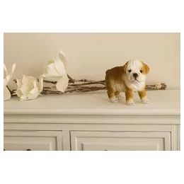 Dekofigur "Mops", braun, B:19cm H:9cm T:15cm, Polyresin (Kunststein), MyFlair M&Ouml;BEL & ACCESSOIRES, Dekofiguren, Hund, braun, stehend, Wohnzimmer