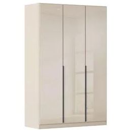 Dreht&uuml;renschrank OTTO HOME "Kleiderschrank Kleiderschr&auml;nke Schrank Garderobe AGORDO mit Glasfront", beige (beige, glas beige (champagner)), B:136cm H:210cm T:54cm, Holzwerkstoff, Schr&auml;nke, Dreht&uuml;renschrank, durchdachte Innenausstattung, in 8 Breiten und 2 H&ouml;hen MADE IN GERMANY