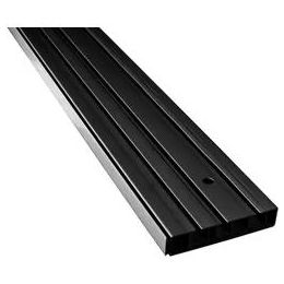 Gardinenschiene SN DECO GROUP "Vorhangschiene SH (3)" Gr. 1, schwarz, L:120cm T:8,95cm, Kunststoff, Gardinenstangen, Gardinenschiene