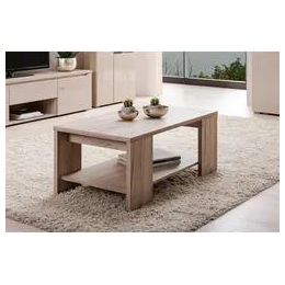 Couchtisch Home Affaire "Union", grau, B:90,5cm H:41,5cm T:50,5cm, Tische, Couchtisch, mit Ablageboden