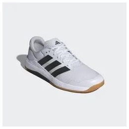 Trainingsschuh Adidas PERFORMANCE "DROPSET BASE", Damen, Gr. 45, bunt (cloud wei&szlig;, core schwarz, lucid rot), Textil, Schuhe