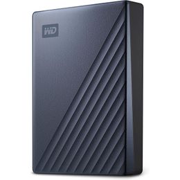 Western Digital externe HDD-Festplatte "WD My Passport Ultra", 5 TB, blau, Festplatten