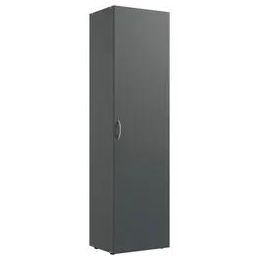 Kleiderschrank wimex "Multiraumkonzept idealer Schrank f&uuml;r dein Zuhause", grau (grafit), B:50cm H:185cm T:40cm, Holzwerkstoff, Schr&auml;nke, Kleiderschrank, Schranksystem