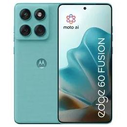Motorola Smartphone "Edge 60 Fusion 256GB", Energieeffizienz: B (A-G), gr&uuml;n (amazonite), 256 GB, Mobiltelefone