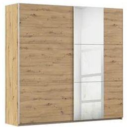 Schwebet&uuml;renschrank Rauch "Kleiderschrank Schrank Garderobe TOPSELLER AURELIO", braun (eiche artisan), B:218cm H:210cm T:59cm, Holzwerkstoff, Schr&auml;nke, Schwebet&uuml;renschrank, zeitloses Design, viele Farben, Breiten 175/218/261 cm MADE IN GERMANY, Topseller