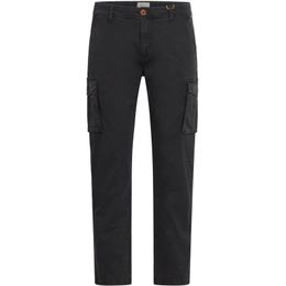 Blend Herren Cargohose "BHMORGAN-Cargopant", schwarz, Gr. 32, unifarben, Web, Obermaterial: 97% Baumwolle, 3% Elasthan, Hosen
