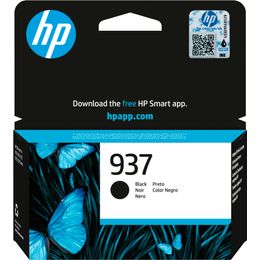 HP Tintenpatrone "937 Schwarz Original Ink Cartridge", schwarz, Tintenpatronen, 3 Probemonate gratis drucken*