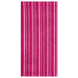 Handt&uuml;cher Egeria "Combi Stripes", pink, B:50cm L:100cm, Walkfrottee, Obermaterial: 100% Baumwolle, Handt&uuml;cher, mit feinen Streifen, 100% Baumwolle