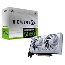 MSI Grafikkarte "GeForce RTX 5060 8G VENTUS 2X OC WHITE", ohne farbbezeichnung, Grafikkarten
