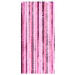 Handt&uuml;cher Egeria "Combi Stripes", rosa, B:50cm L:100cm, Walkfrottee, Obermaterial: 100% Baumwolle, Handt&uuml;cher, mit feinen Streifen, 100% Baumwolle